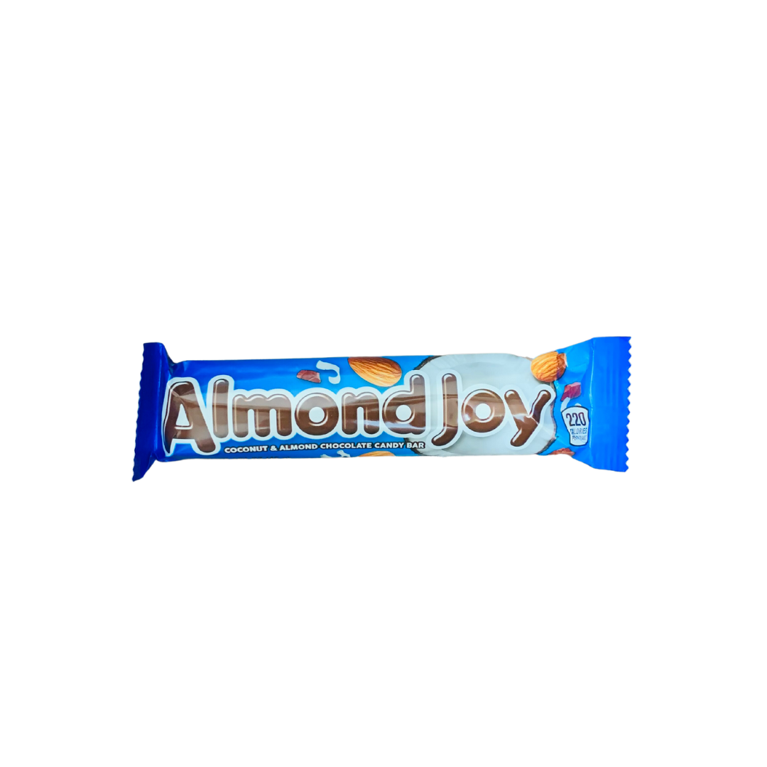 ALMOND JOY COCONUT & ALMOND CHOCOLATE CANDY BAR 1.61OZ - The Gourmet Grocer ALMOND JOY COCONUT & ALMOND CHOCOLATE CANDY BAR 1.61OZ - The Gourmet Grocer