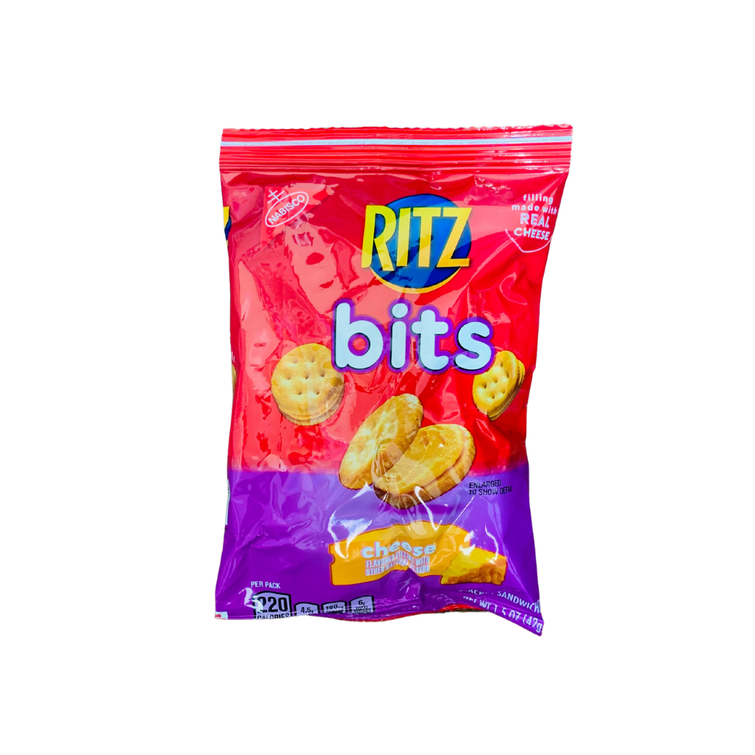 NABISCO RITZ BITS CHEESE CRACKER SANDWICH 1.5OZ - The Gourmet Grocer