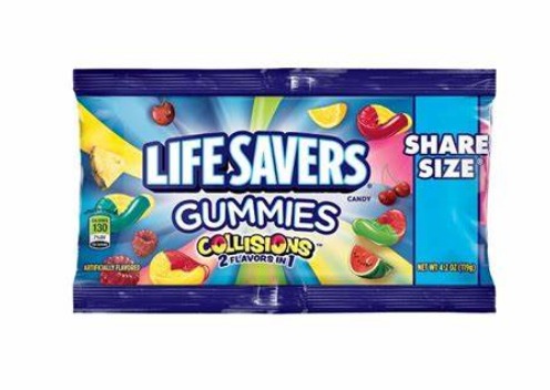LIFESAVERS COLLISIONS GUMMIES 4.2OZ - The Gourmet Grocer