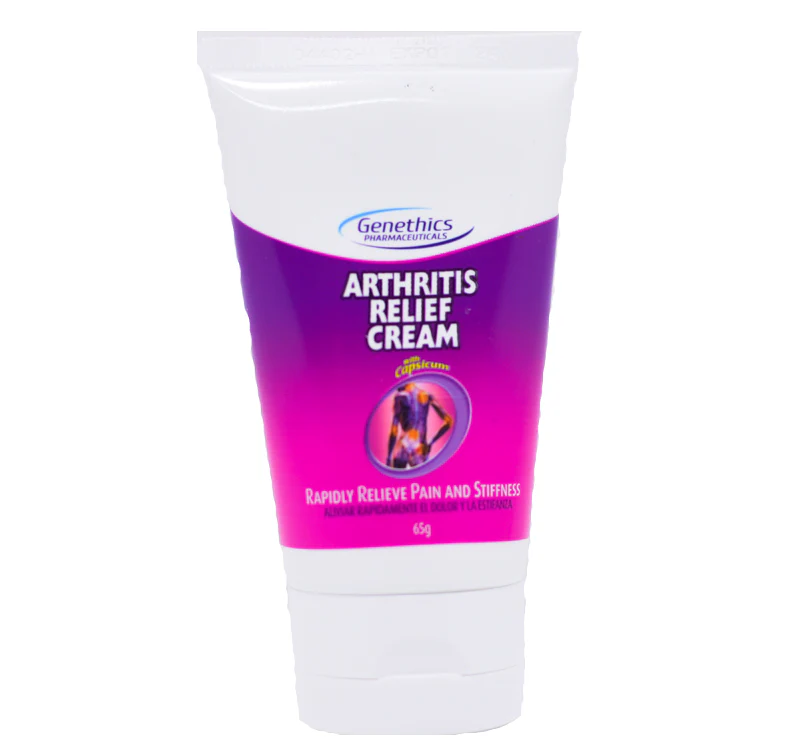 GENETHICS PHARMACEUTICALS ARTHRITIS RELIEF CREAM 65G - The Gourmet Grocer