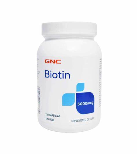 GNC BIOTIN 5000MCG 120 CAPSULES 120 DAY SUPPLY - The Gourmet Grocer